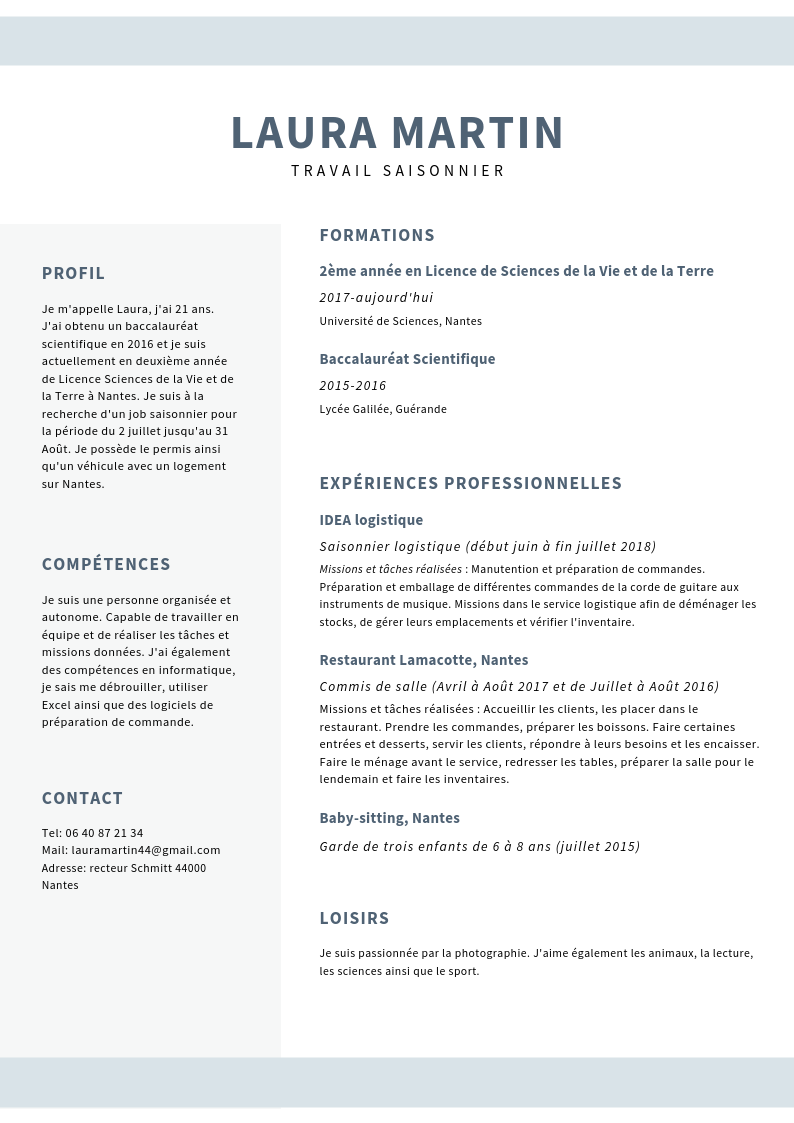 10 conseils pour rédiger son CV